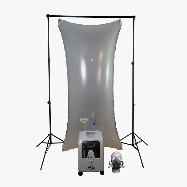 10 LPM EWOT System with 900 Liter Reservoir Bag and Dual Port Oxygen ...